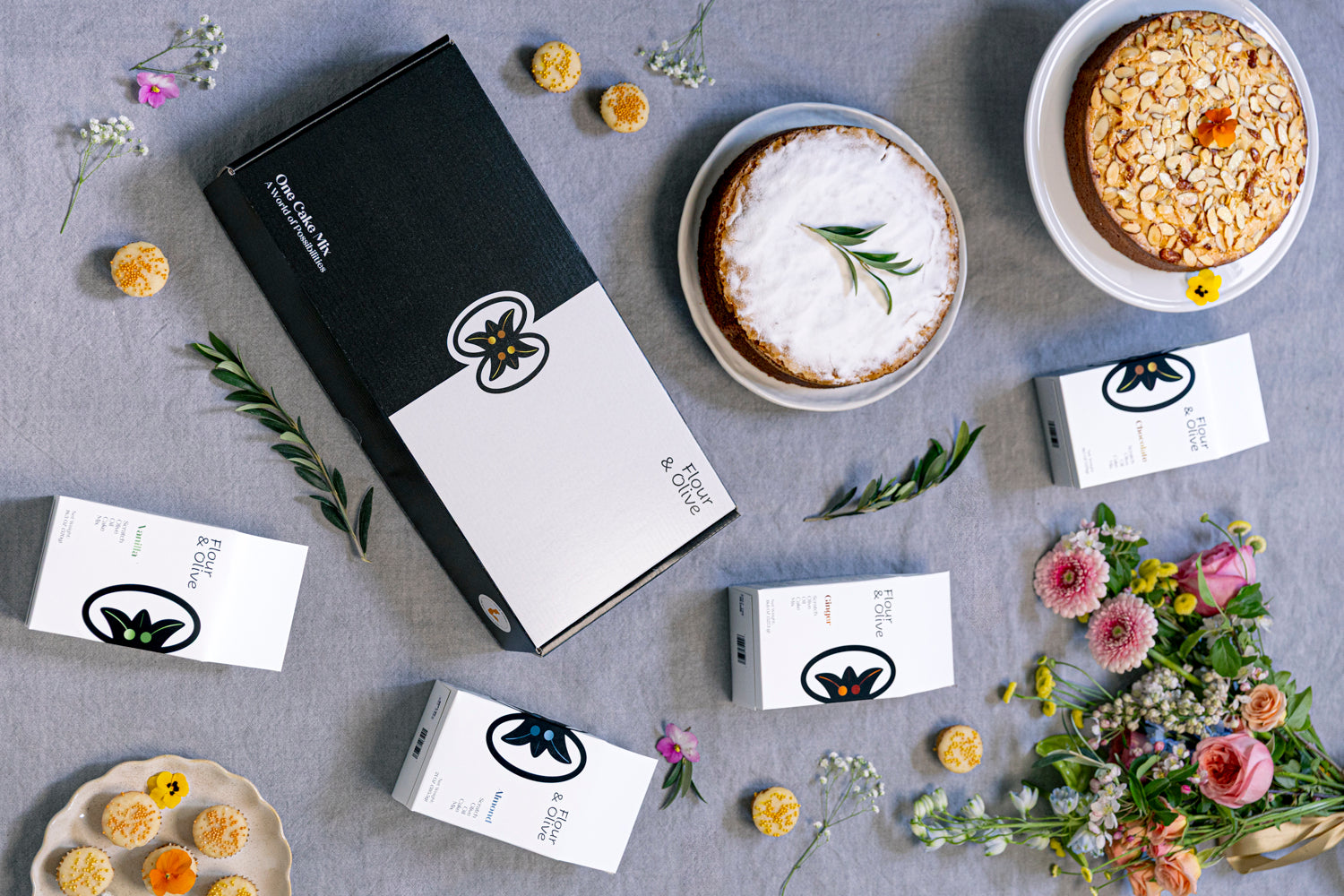 Exceptional Olive Oil Cake Mixes for Gourmet Baking – Flour & Olive